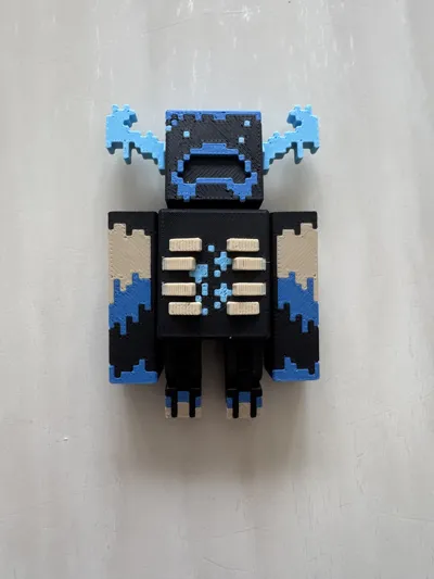 Minecraft Warden Articulated by kirimba MakerWorld: Download Free 3D Models