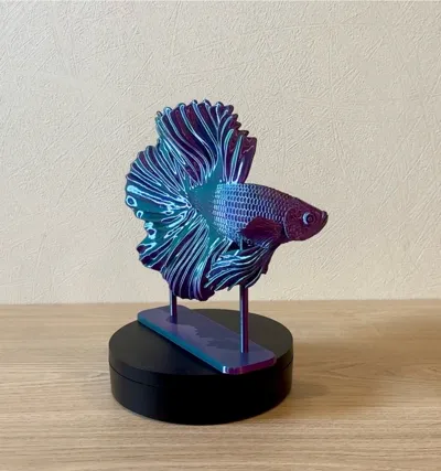 betta fish - Free 3D Print Model - MakerWorld