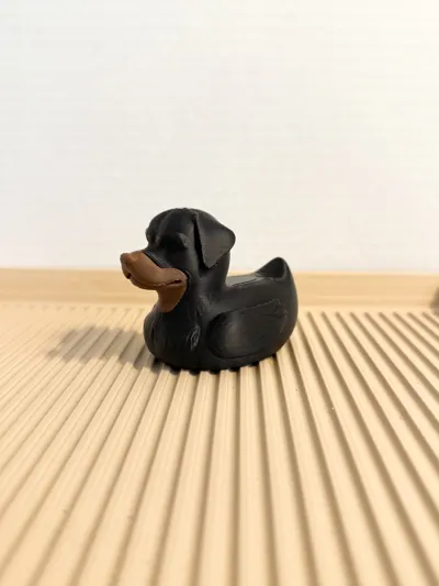Rottweiler Duck by The Duck Vault MakerWorld: Download Free 3D Models