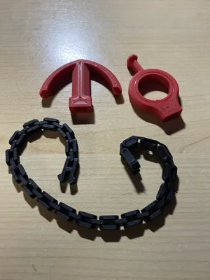 Fidget Anchor - Print in Place Mixed Play Anchor! - Free 3D Print Model ...