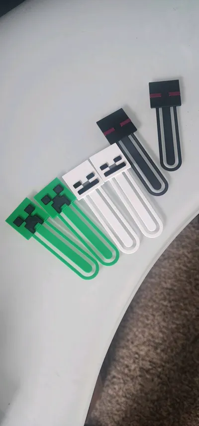 Minecraft Bookmark Collection by Jasons Dreamland MakerWorld: Download ...