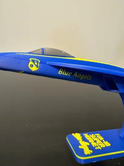 F/A-18 Super Hornet Blue Angels Plane KitCard by pbbence1994 MakerWorld ...