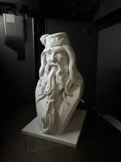 Dumbledore Bust (Harry Potter) by Memel Magic - MakerWorld