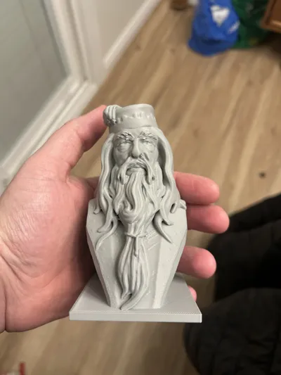 Dumbledore Bust (Harry Potter) by Memel Magic - MakerWorld