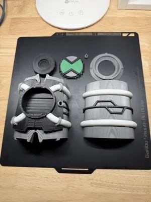Omnitrix - Ben 10 - Full Color - Free 3D Print Model - MakerWorld