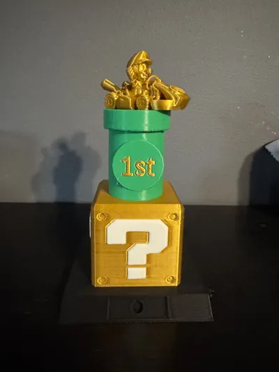Mario Trophies 1st place by t1g3r4l1f3 MakerWorld: Download Free 3D Models