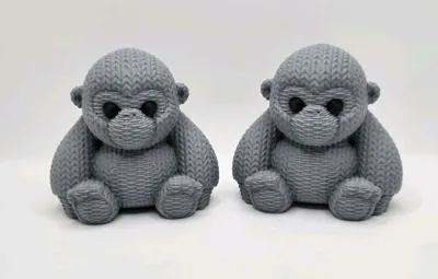 Knitted Gorilla – Strong and Sweet! by TomczukCustoms MakerWorld ...