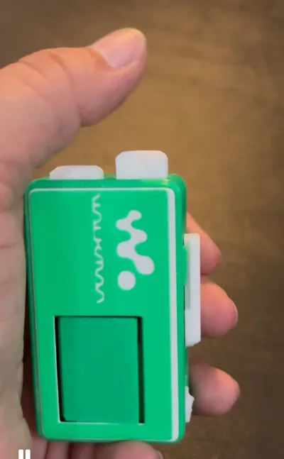 Fidget – Walkman Cassette Music Player Toy - Free 3D Print Model ...