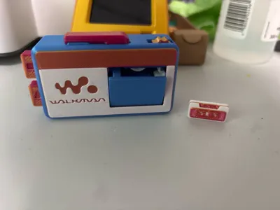 Fidget – Walkman Cassette Music Player Toy - Free 3D Print Model ...