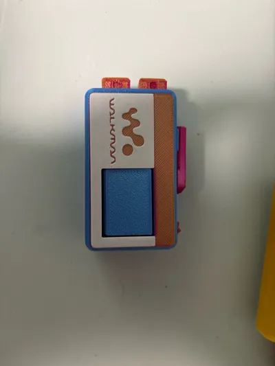 Fidget – Walkman Cassette Music Player Toy - Free 3D Print Model ...