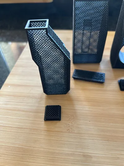 Bambu Lab AMS - Front Desiccant Holders by Robert West MakerWorld ...