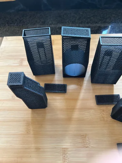 Bambu Lab AMS - Front Desiccant Holders by Robert West MakerWorld ...