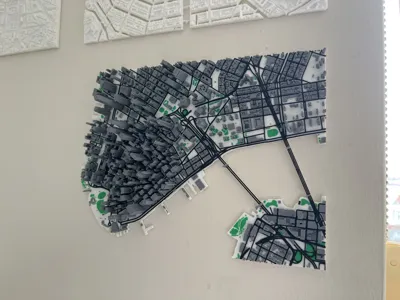 New York City Lower Manhattan 3D Mini (MultiColor) by jarvizar ...