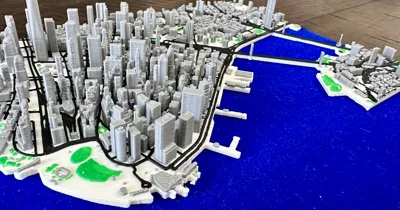 New York City Lower Manhattan 3D Mini (MultiColor) by ...