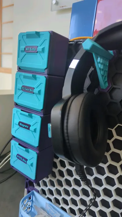 HSW Tilt Box - Rugged Storage Box by SB Artisan Creations - MakerWorld