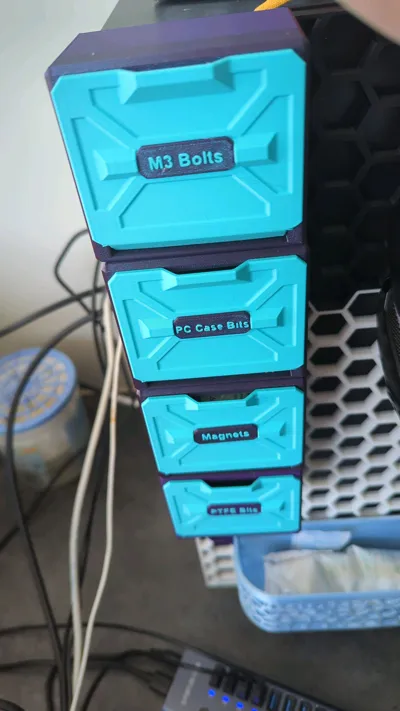 HSW Tilt Box - Rugged Storage Box by SB Artisan Creations - MakerWorld