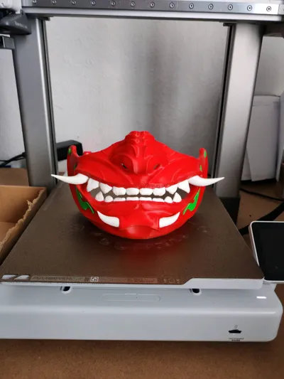 Oni Mask #3 by WF3Dprinting MakerWorld: Download Free 3D Models