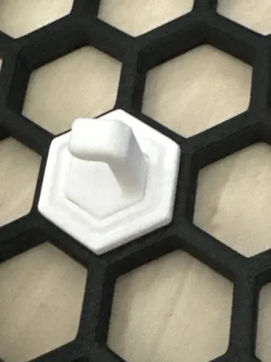 Small Hook for HSW (honeycomb storage wall) Remixed by BRE3DLOVE Designs - MakerWorld