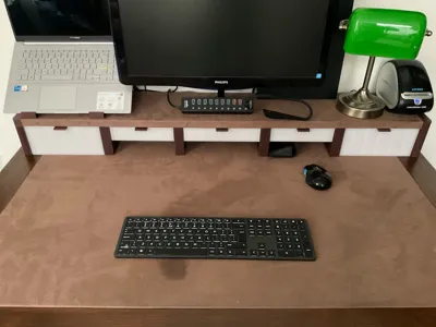 Modular Monitor Riser - with drawers - Gridfinity by Xaider MakerWorld ...