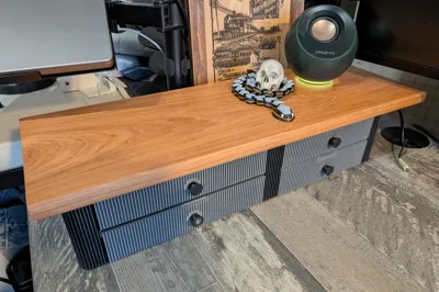 Modular Monitor Riser - with drawers - Gridfinity by Xaider MakerWorld ...