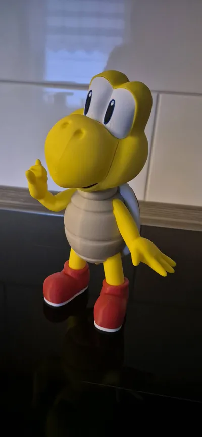 Red Koopa Troopa from Mario Remixed by MrGnarly MakerWorld: Download ...