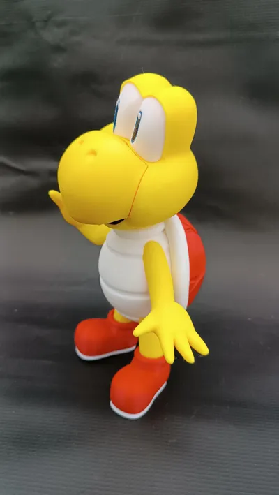 Red Koopa Troopa from Mario Remixed by MrGnarly MakerWorld: Download ...