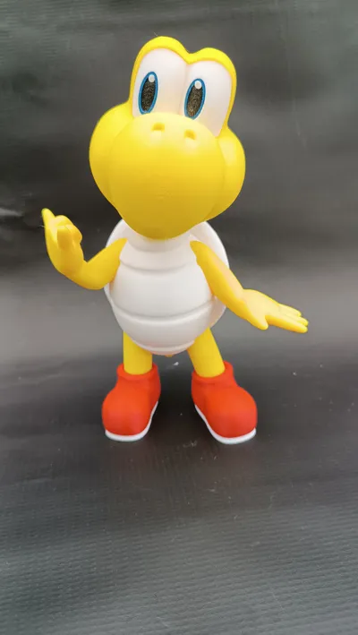 Red Koopa Troopa from Mario Remixed by MrGnarly MakerWorld: Download ...