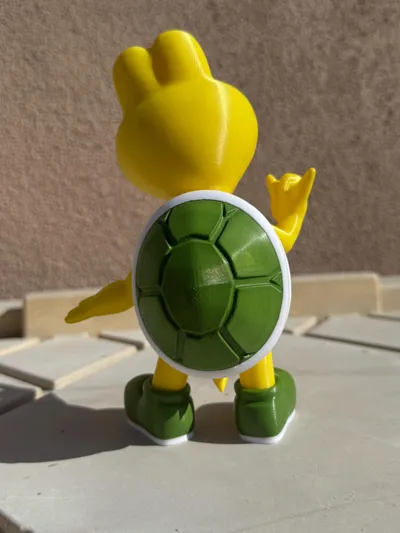 Red Koopa Troopa from Mario Remixed by MrGnarly MakerWorld: Download ...