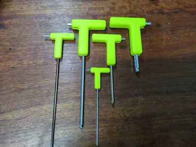 Hex Keys T-Handle Set 1.5 - 6mm For Bambu Lab by 3D-Vizja MakerWorld ...