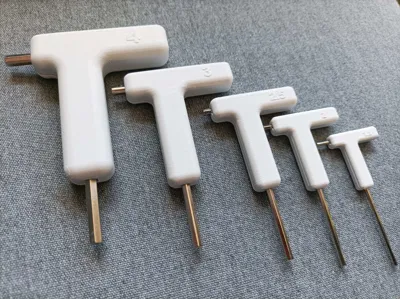 Hex Keys T-Handle Set 1.5 - 6mm For Bambu Lab by 3D-Vizja MakerWorld ...