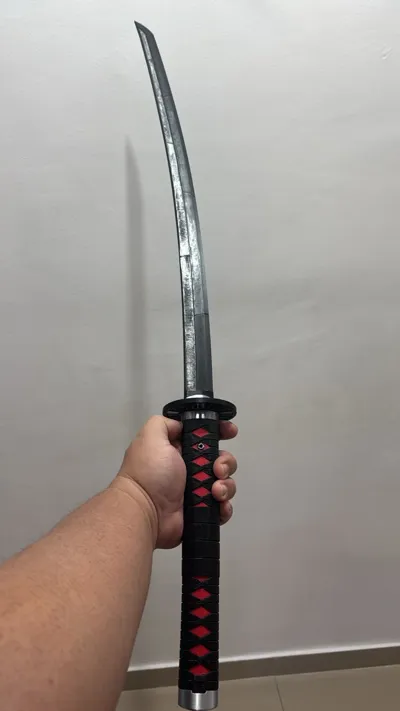 [FullBlade]Demon slayer Sword Tanjiro(A1mini ver.) - Free 3D Print ...