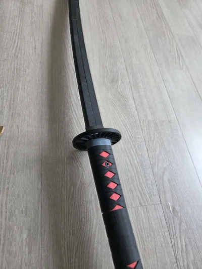 [FullBlade]Demon slayer Sword Tanjiro(A1mini ver.) - Free 3D Print ...