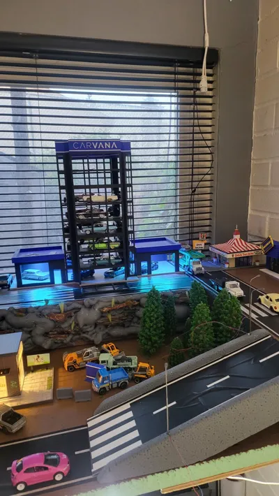 Carvana (1:64 Scale) Showroom Hot Wheels Storage by LAYRLAB MakerWorld ...