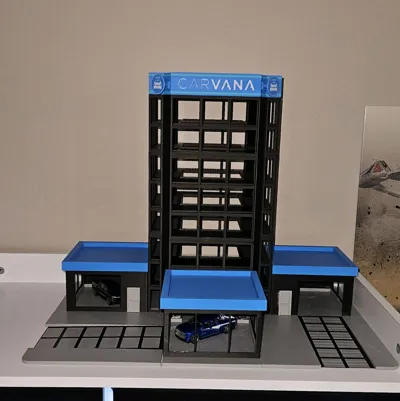 Carvana (1:64 Scale) Showroom Hot Wheels Storage by LAYRLAB MakerWorld ...