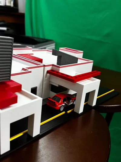 Carvana (1:64 Scale) Showroom Hot Wheels Storage by LAYRLAB MakerWorld ...