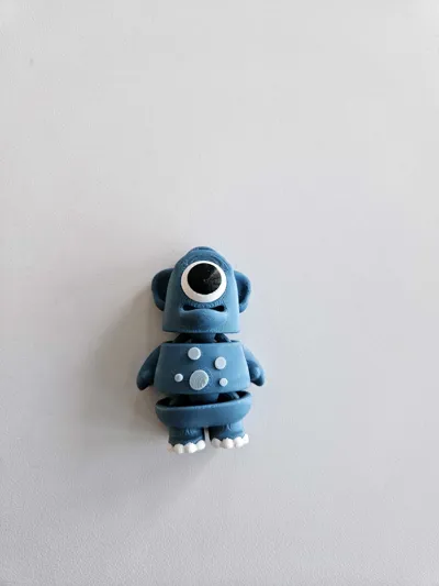 Flexi Lip the ET. & Keychain - No Supports by 3DeepDesigns MakerWorld ...