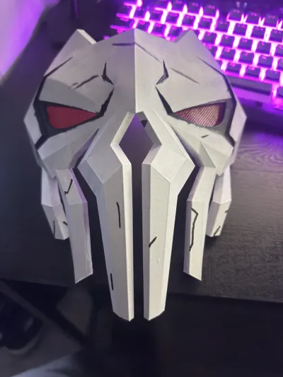 Punisher 2099 Marvel Rivals Inspired Mask by Demamba Prints MakerWorld: Download Free 3D Models
