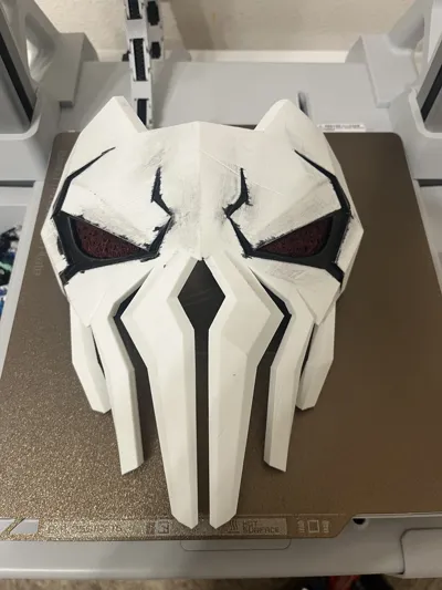 Punisher 2099 Marvel Rivals Inspired Mask by Demamba Prints MakerWorld: Download Free 3D Models