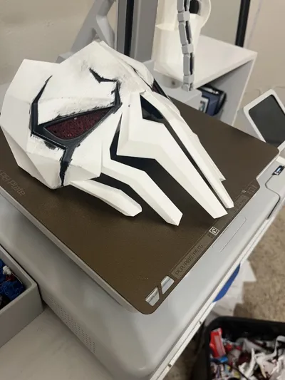 Punisher 2099 Marvel Rivals Inspired Mask by Demamba Prints MakerWorld: Download Free 3D Models