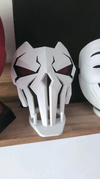 Punisher 2099 Marvel Rivals Inspired Mask by Demamba Prints MakerWorld: Download Free 3D Models