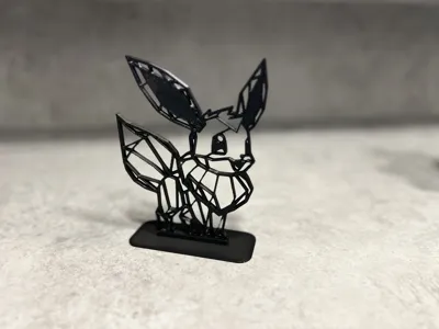 Geometric Low Poly Eevee by PhaseworksCA - MakerWorld