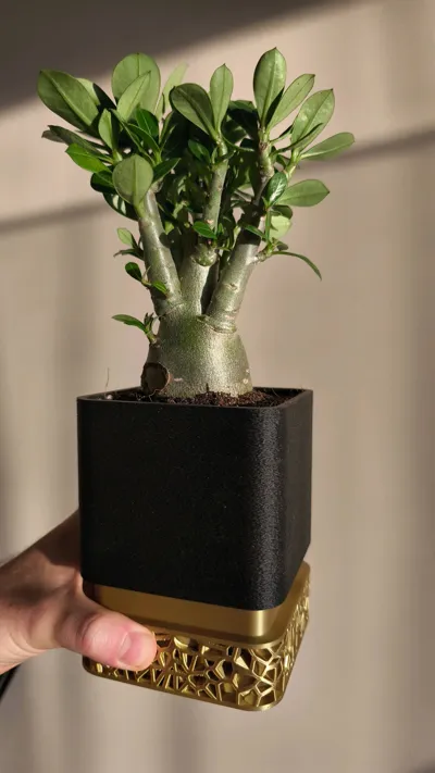 Vori Square Planter by MODERN MACHINE by MODERN MACHINE MakerWorld: Download Free 3D Models