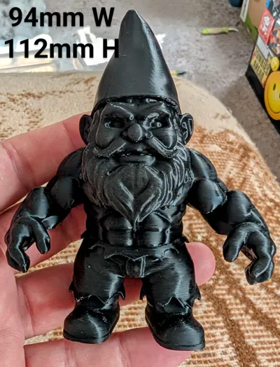 Garden Gnome (Ripped) by NakedMoleRat MakerWorld: Download Free 3D Models