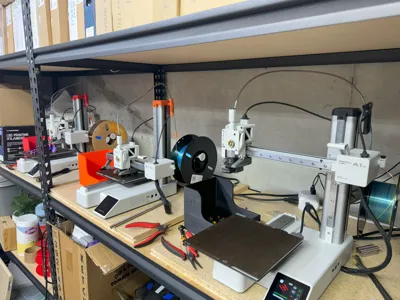 A1 Mini Cable- and Filament-guide by Coat Over MakerWorld: Download ...