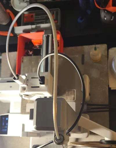 A1 Mini Cable- and Filament-guide by Coat Over MakerWorld: Download ...