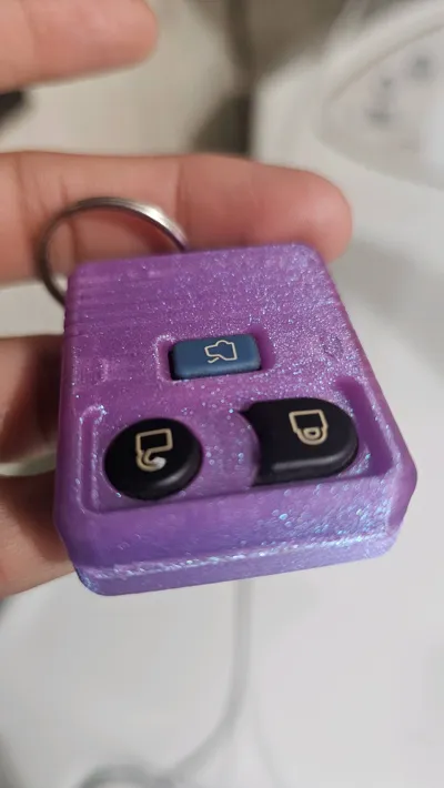 Ford Key Fob (3 Button) - Free 3D Print Model - MakerWorld