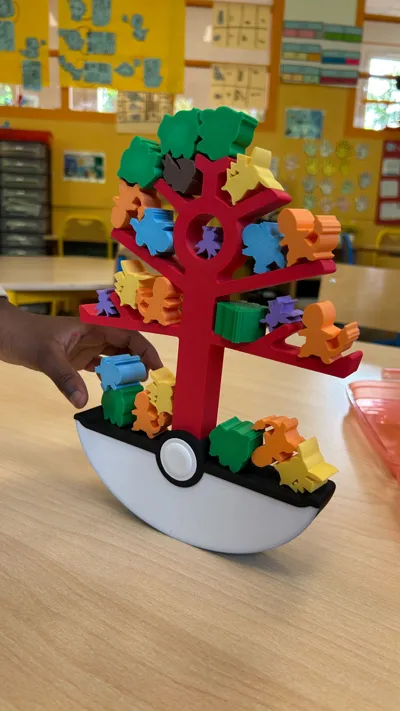 Pokemon Balance - Free 3D Print Model - MakerWorld