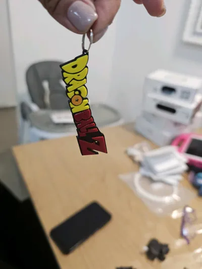 Dragon Ball Z - Keychain - Free 3D Print Model - MakerWorld