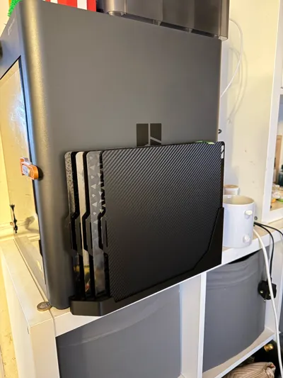 Low-Profile Build Plate Rack V2 - Free 3D Print Model - MakerWorld