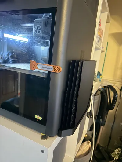 Low-Profile Build Plate Rack V2 - Free 3D Print Model - MakerWorld